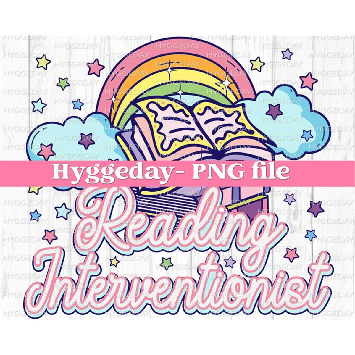 Reading Interventionist PNG, Digital Download, Sublimation, | Inspire ...