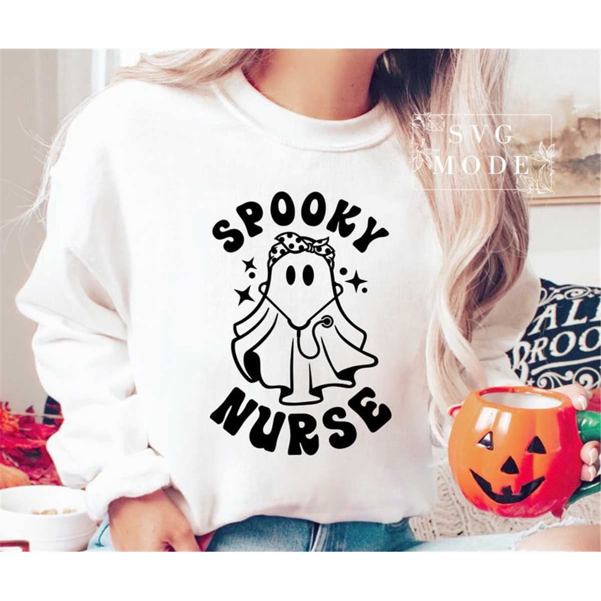 Spooky Nurse SVG PNG, Spooktacular Nurse Svg, Halloween Nurs | Inspire ...