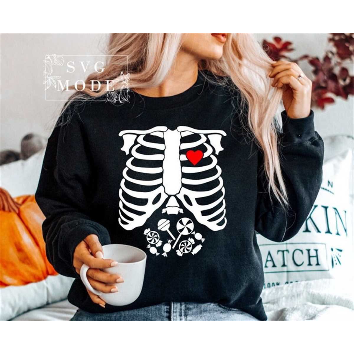 Halloween Skeleton Svg, Halloween Costume Svg, Skeleton Cost | Inspire ...