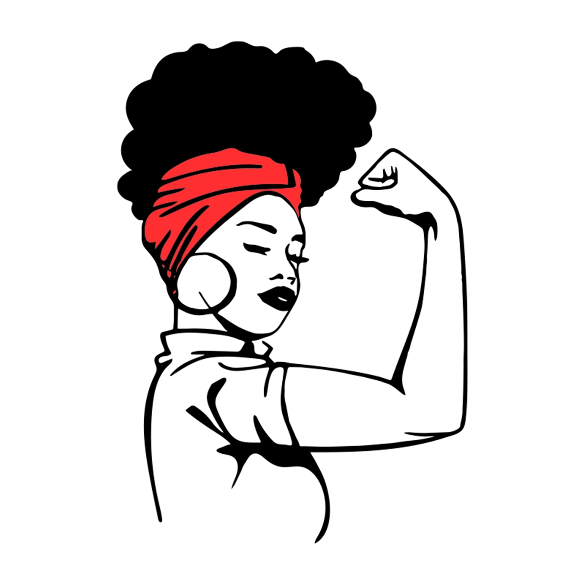 Power Girl Svg, Trending Svg, Muscles Girl Svg, Strong Girl | Inspire ...