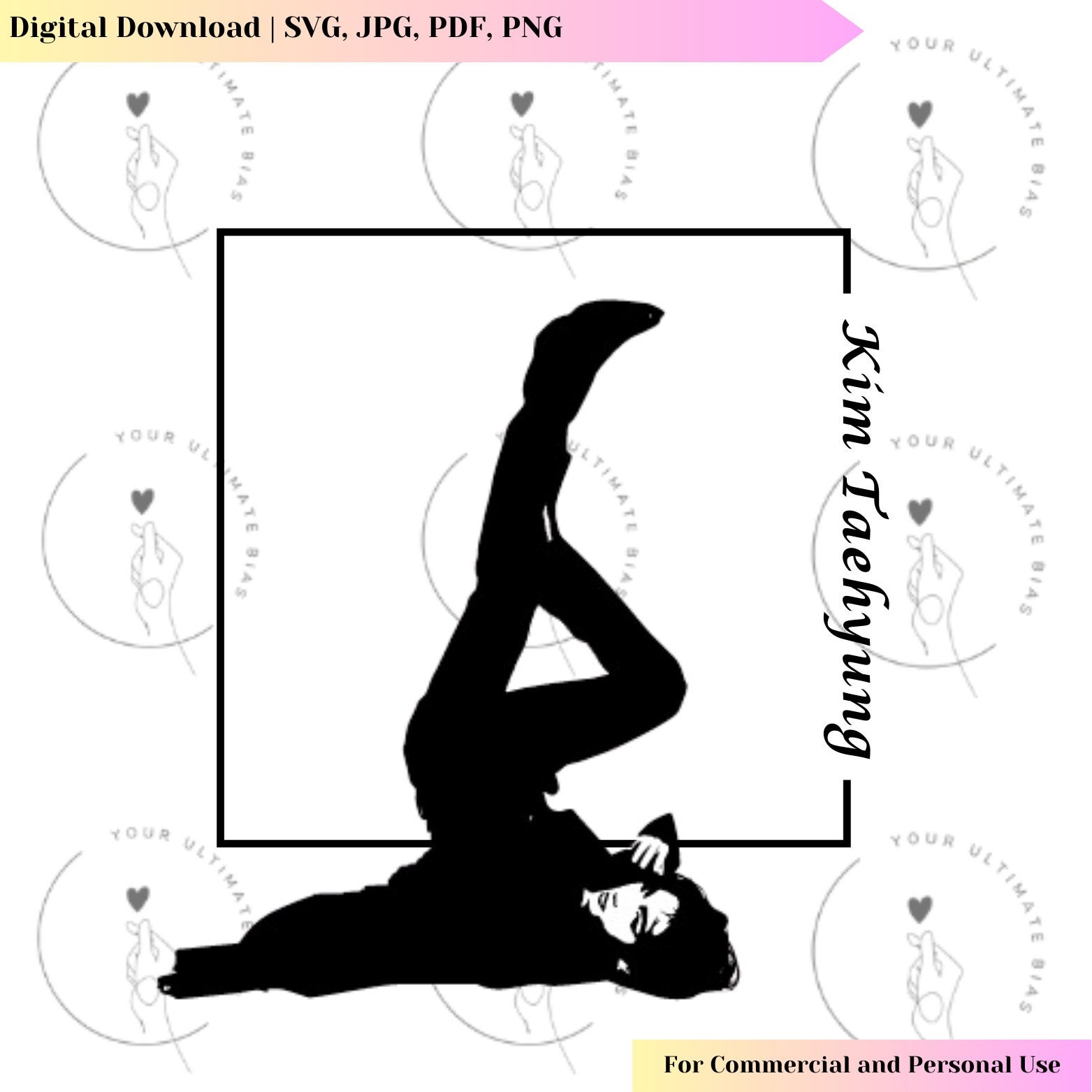 BTS Kim Taehyung Vector , BTS SVG , Kpop Design - Inspire Uplift