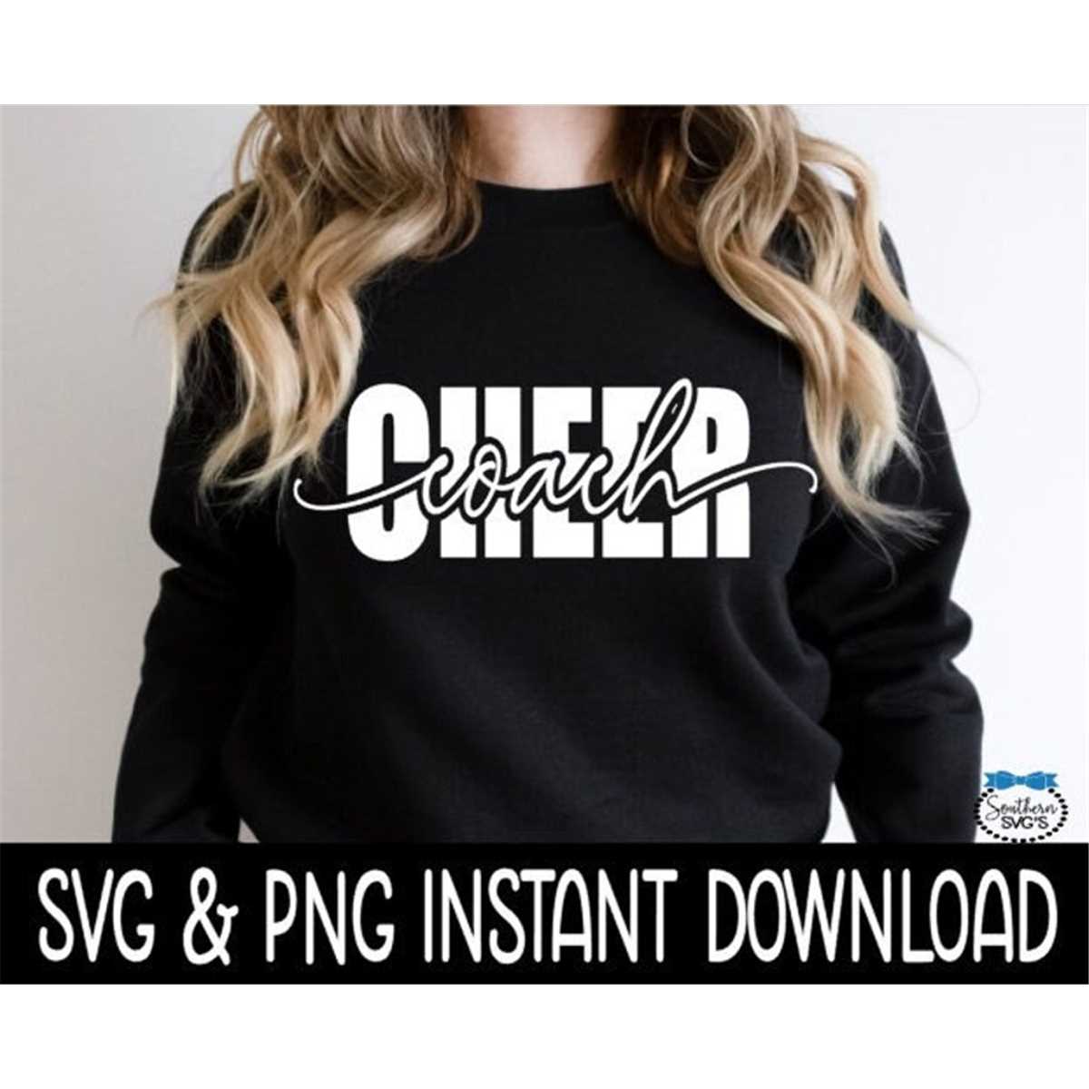 Cheer Coach SVG, Cheerleader Coach PNG, Wine Glass SvG, Chee | Inspire ...