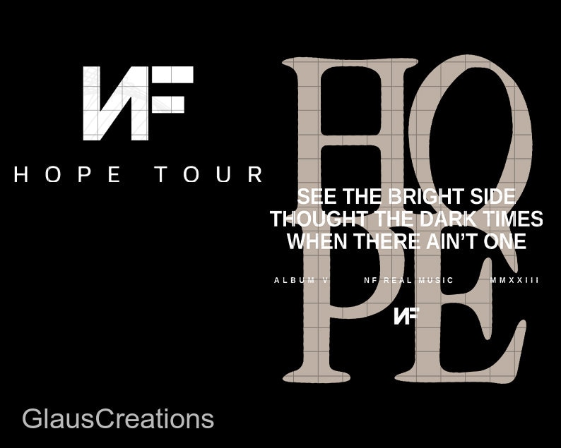 NF Hope Tour 2023, Hope Album Png, NF Hope Png, NF Tour Shir - Inspire ...