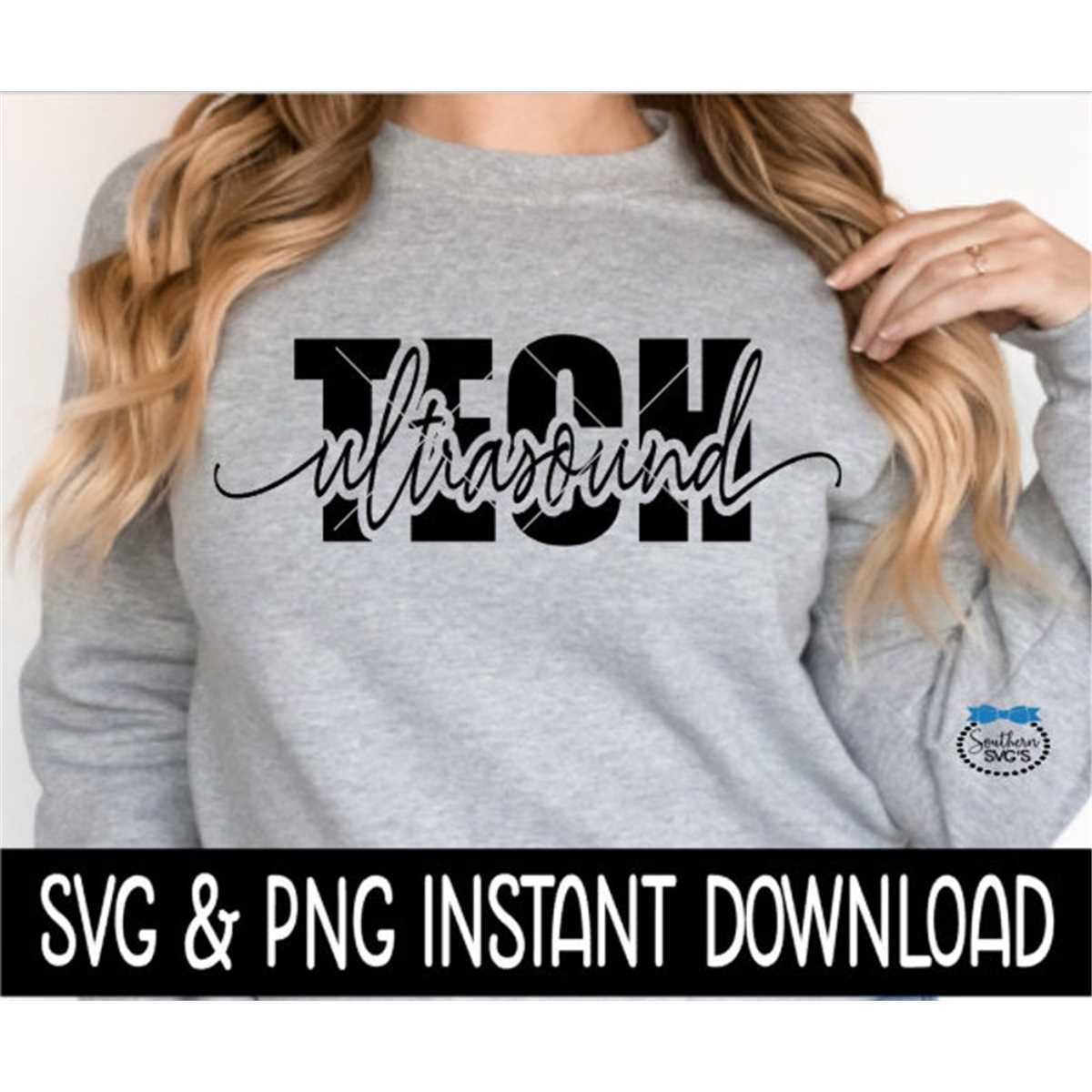 Ultrasound Tech SVG, Ultrasound Tech PNG, Tech SvG, Tee Shir - Inspire ...