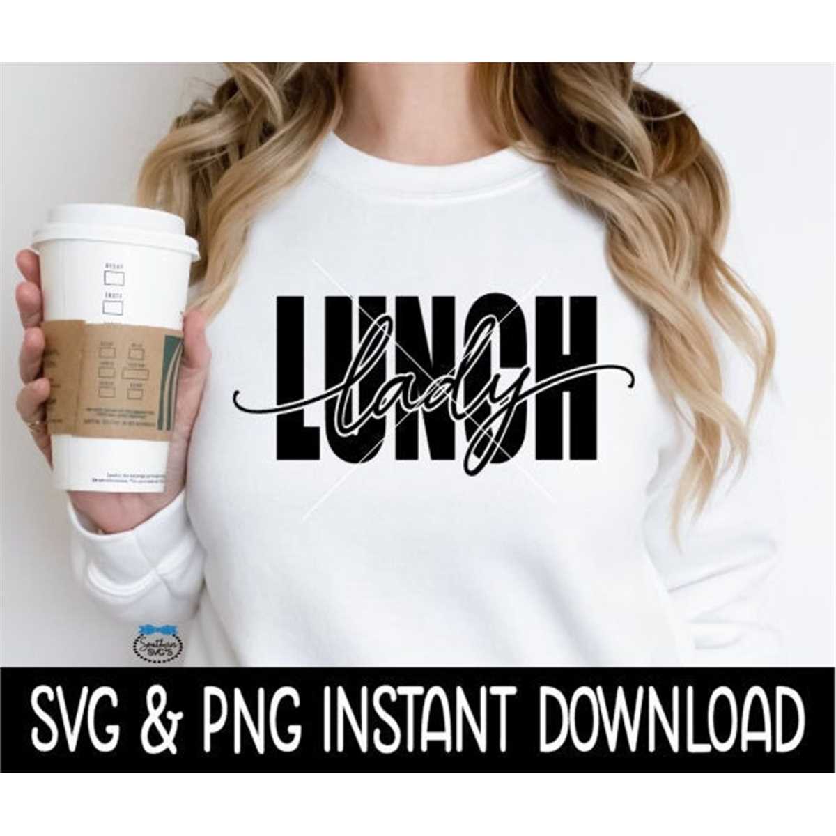 Lunch Lady SVG, Lunch Lady PNG, Lunch Lady Tee SvG, Lunch La | Inspire ...