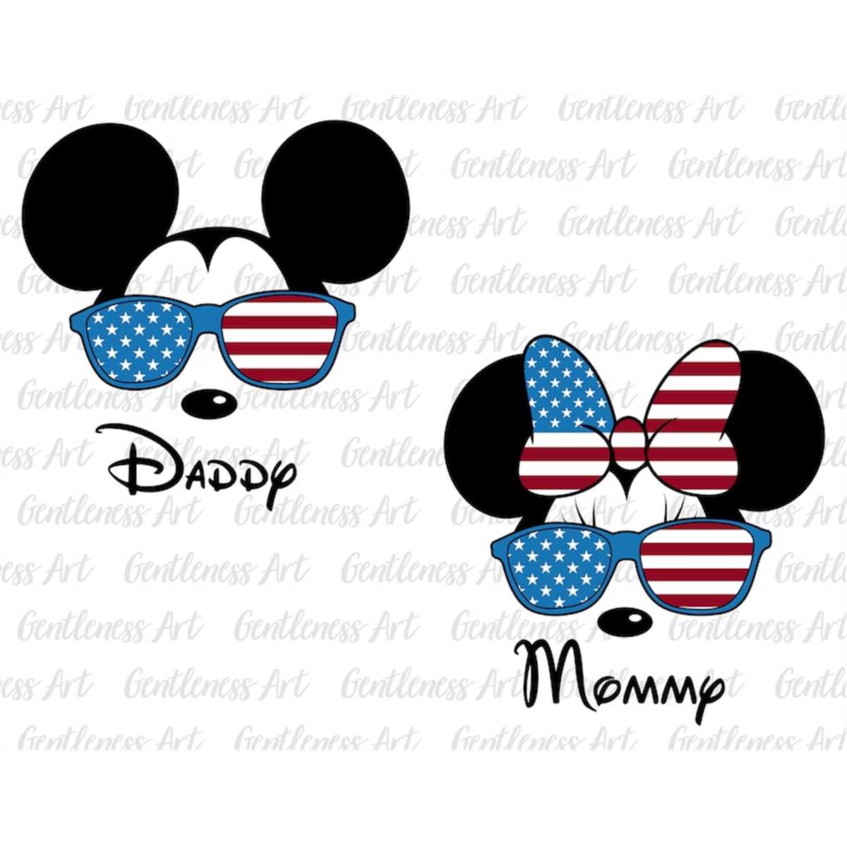 Fourth Of July Mommy Daddy Matching, 4th of July, American F | Inspire ...