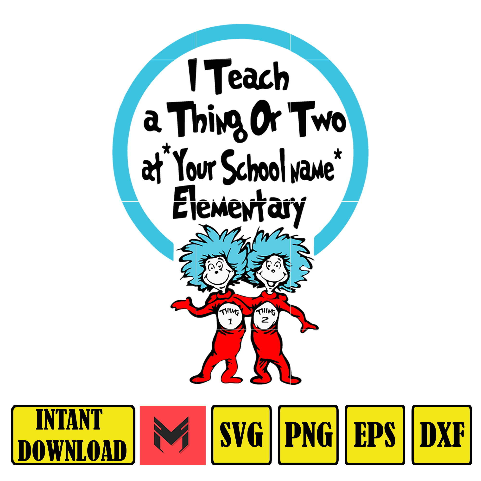 Dr.Suess Svg, Dxf, Png, Dr.Suess book Png, Dr. Suess Png, Su | Inspire ...