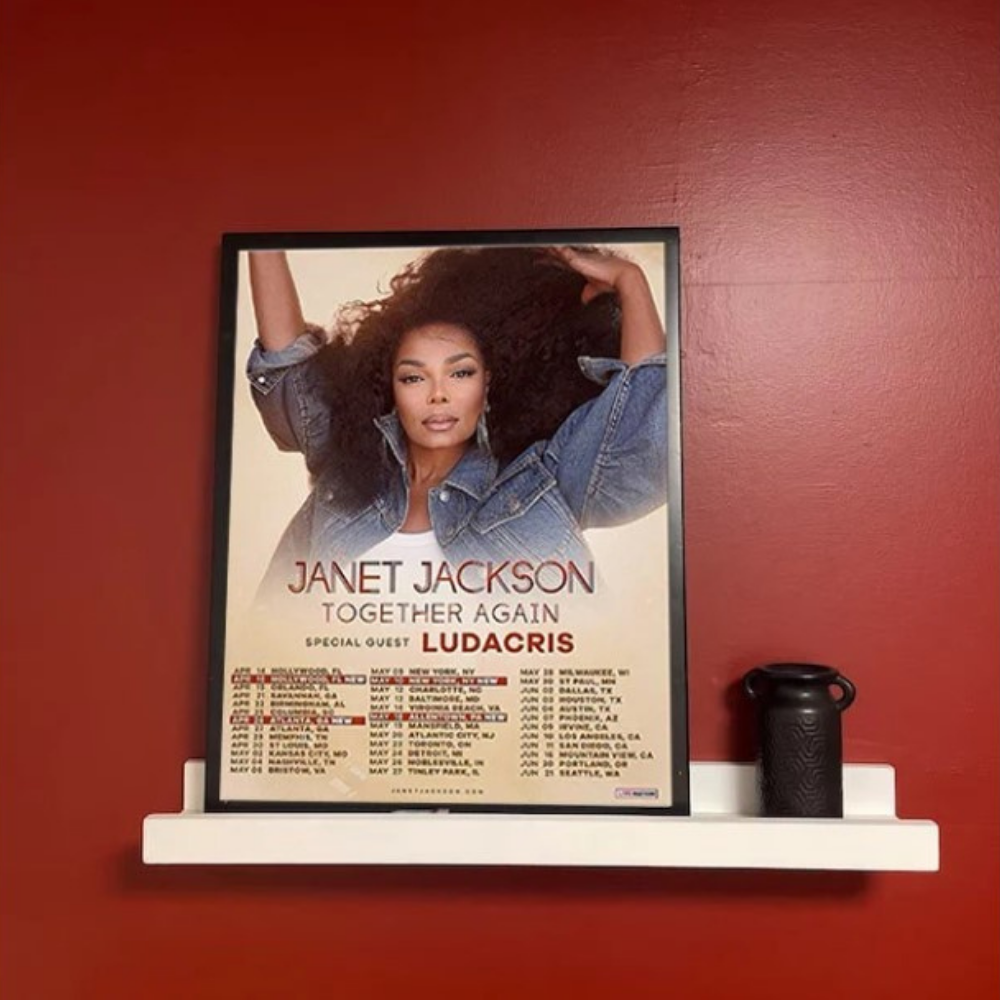 Janet Jackson Together Again Tour 2023 Poster Album Cover P | Inspire ...