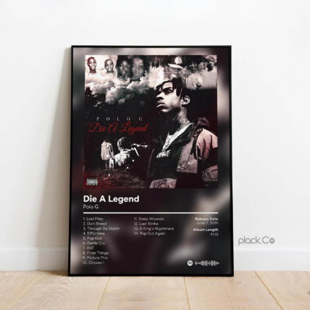Polo G Poster Gift Ideas Album Wall Art, Music Lover Fan Po | Inspire ...