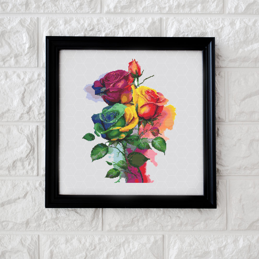 Colorful Roses - Inspire Uplift