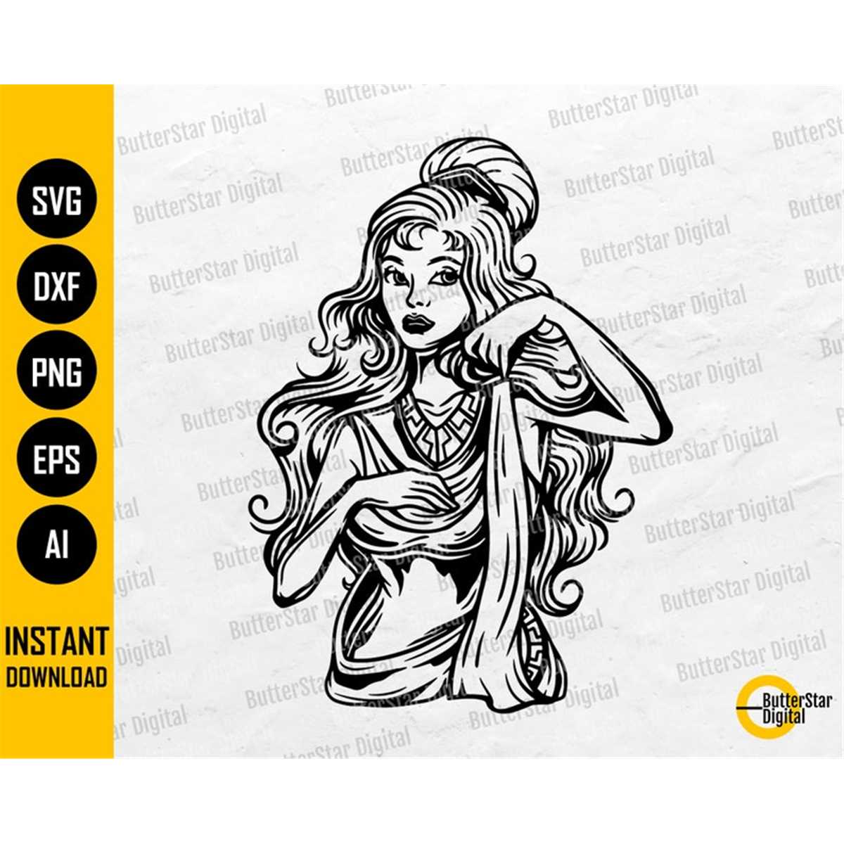 Goddess SVG | Beautiful Woman SVG | Women Empowerment SVG | - Inspire ...