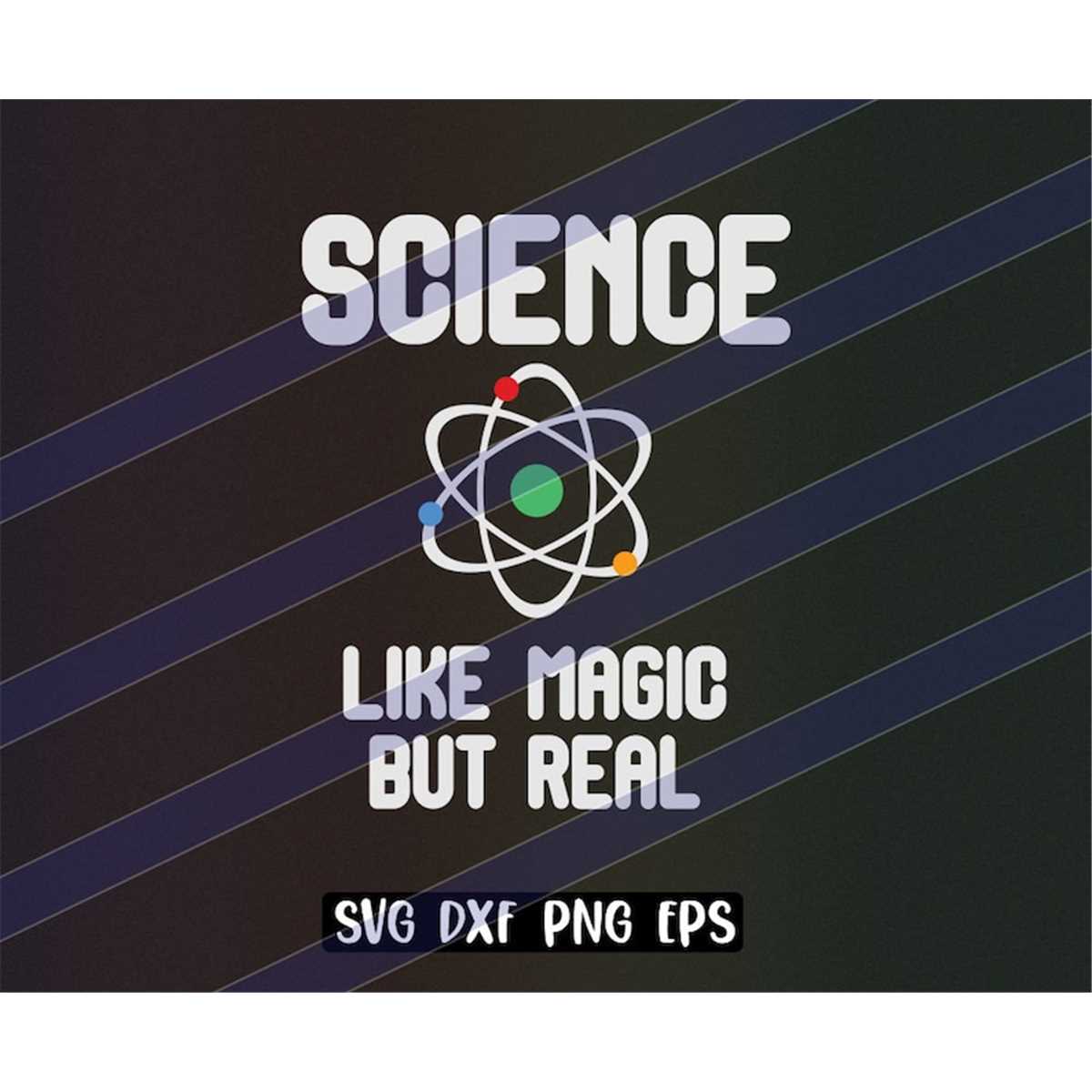 ScienceLike Magic But Real art svg dxf png eps | Inspire Uplift