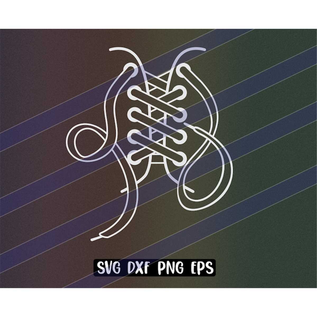 Shoe Laces svg dxf png eps instant download Silhouette cameo | Inspire ...
