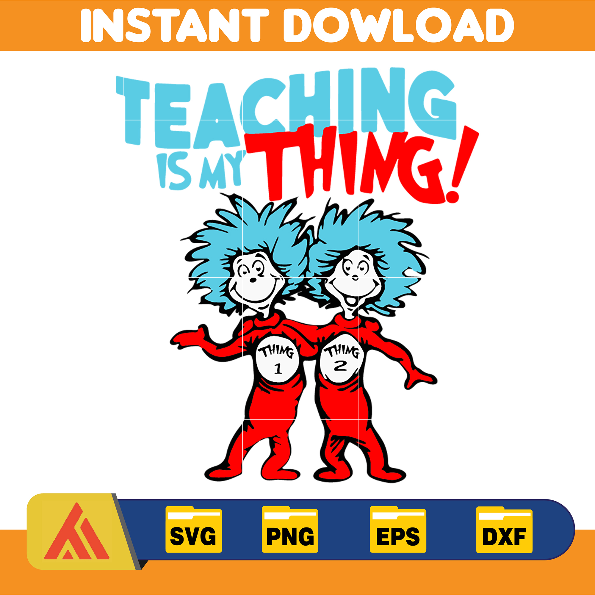 Dr.Suess Svg, Dxf, Png, Dr.Suess book Png, Dr. Suess Png, Su | Inspire ...