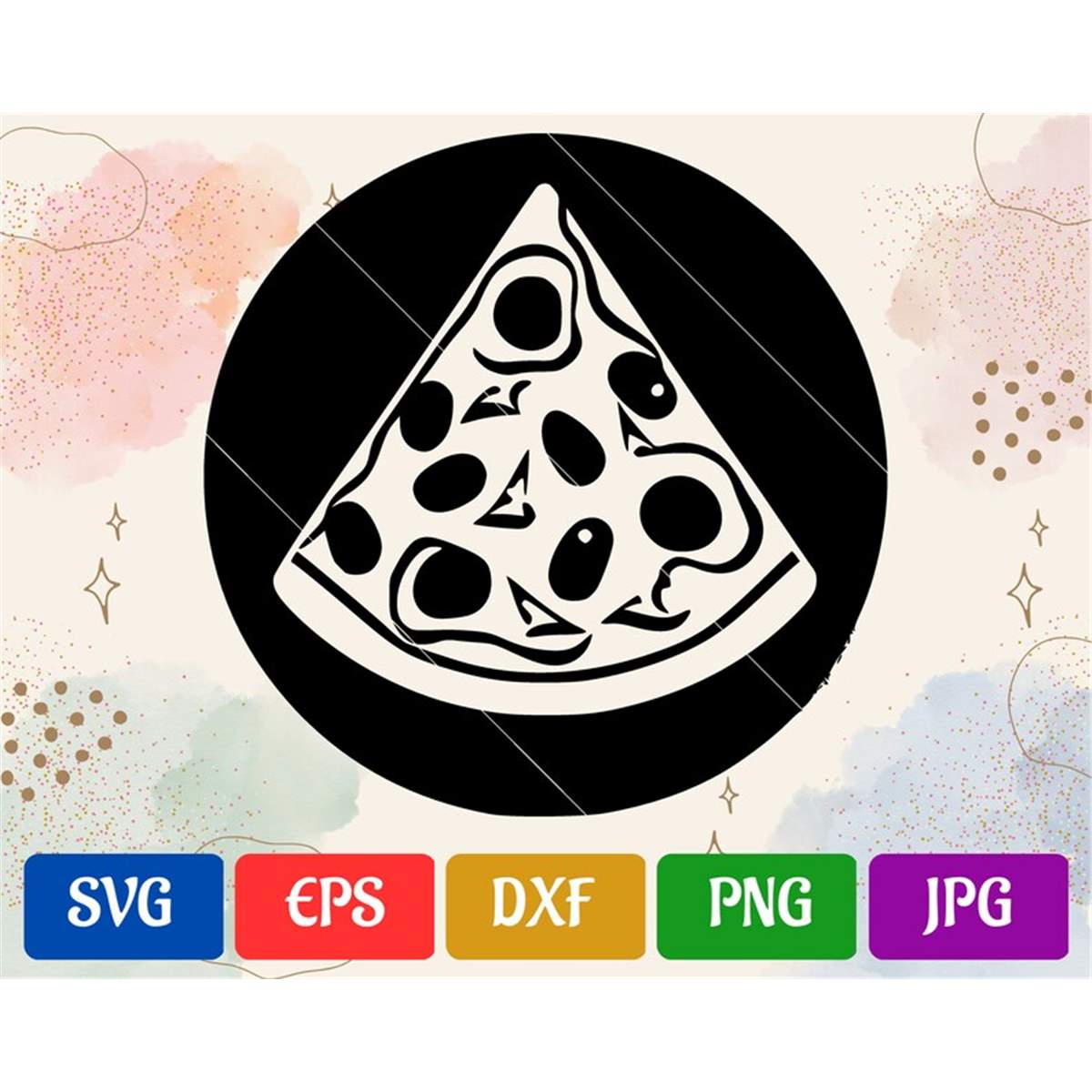 Pizza | svg - eps - dxf - png - jpg | High-Quality Vector | - Inspire ...