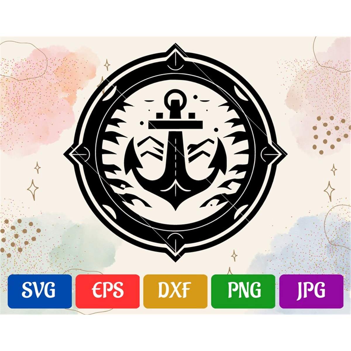 Nautical | svg - eps - dxf - png - jpg | High-Quality Vector | Inspire ...