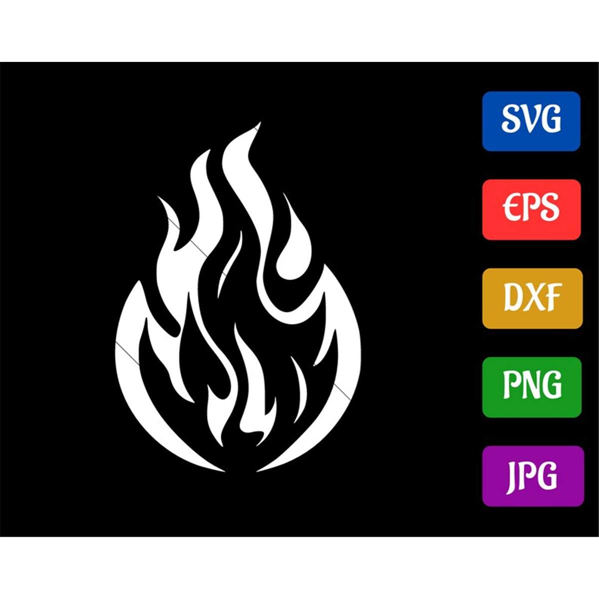 Fire SVG | High-Quality Vector Cut file for Cricut | svg - e - Inspire ...