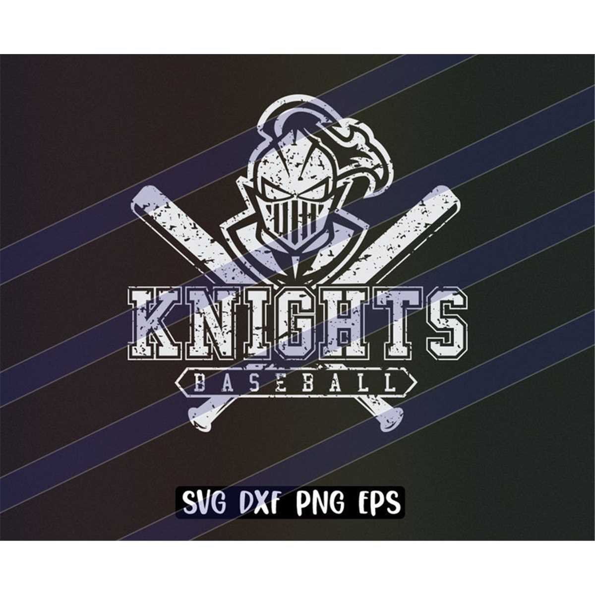 Knights Baseball cutfile svg dxf png eps instant download ve | Inspire ...