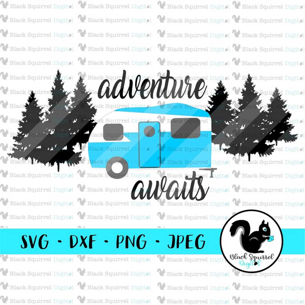 Adventure Awaits Camper, Camping Great Outdoors, Travel Sign | Inspire ...