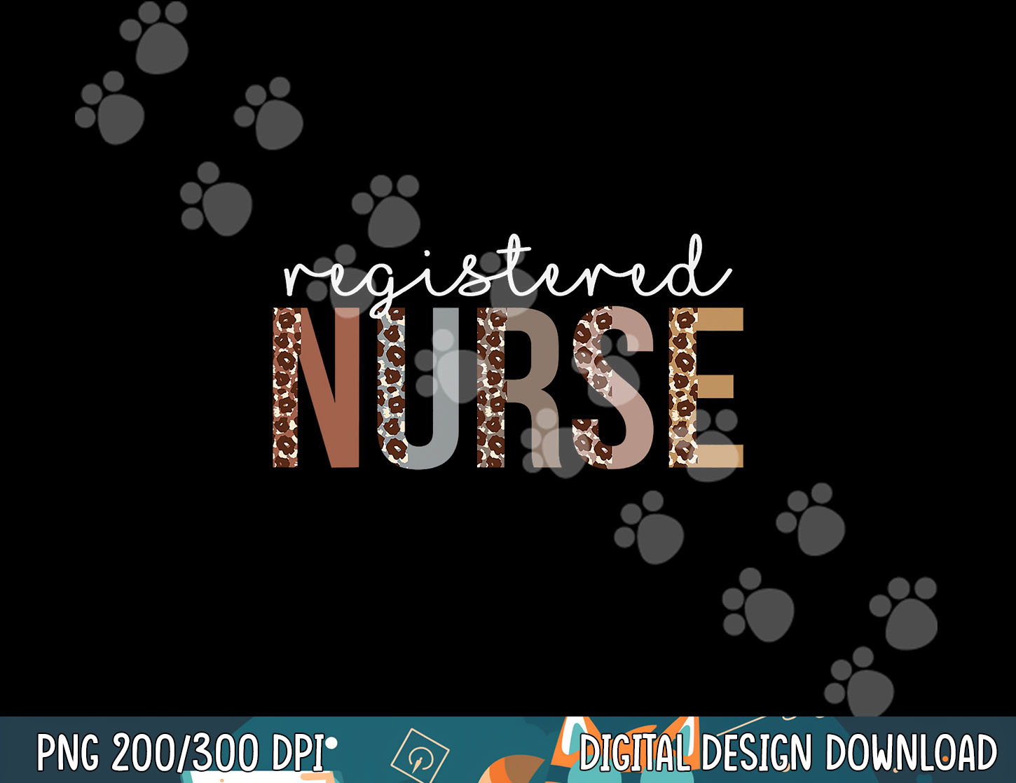 Leopard Registered Nurse Appreciation healthcare workers pn | Inspire ...