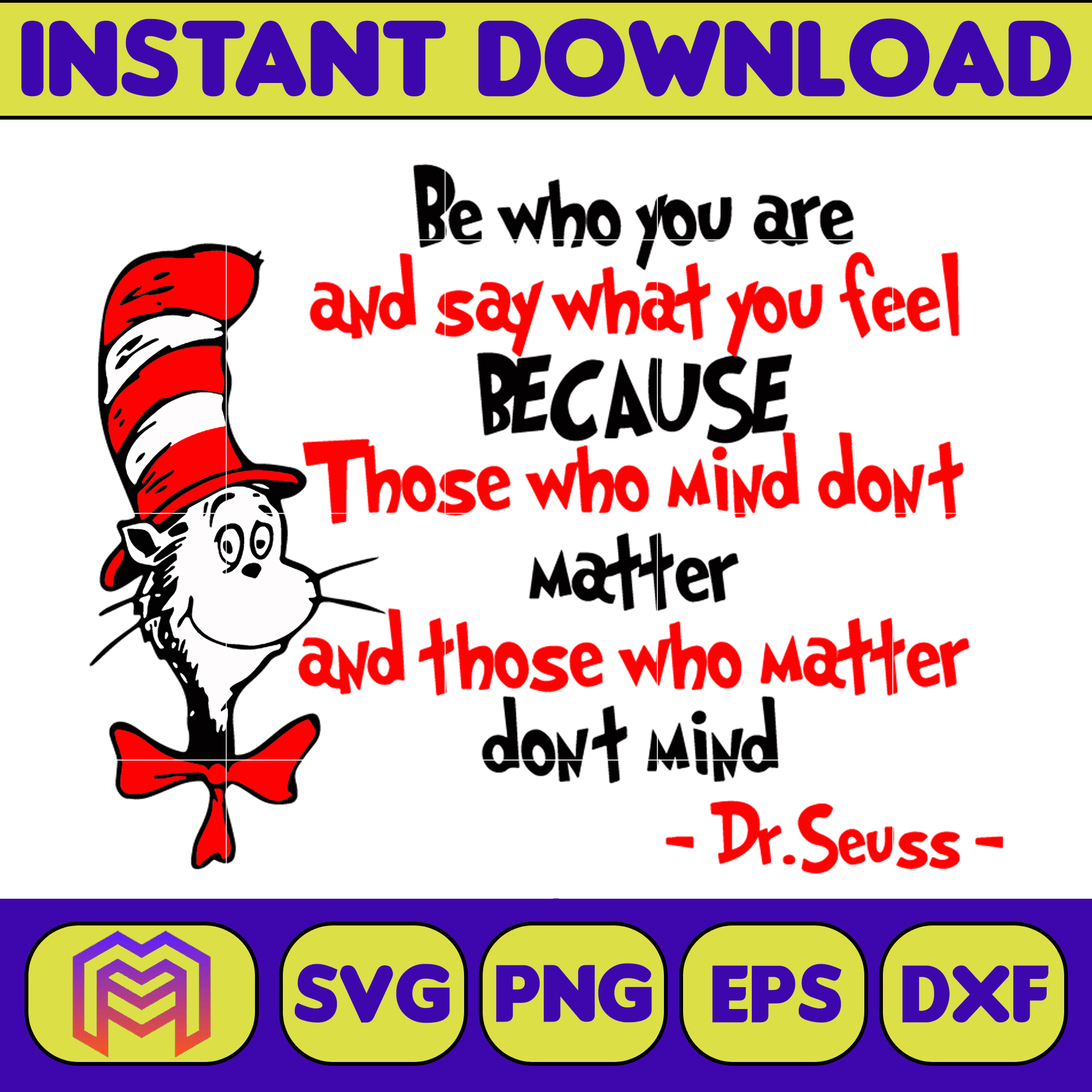 Dr.Suess Svg, Dxf, Png, Dr.Suess book Png, Dr. Suess Png, Su - Inspire ...