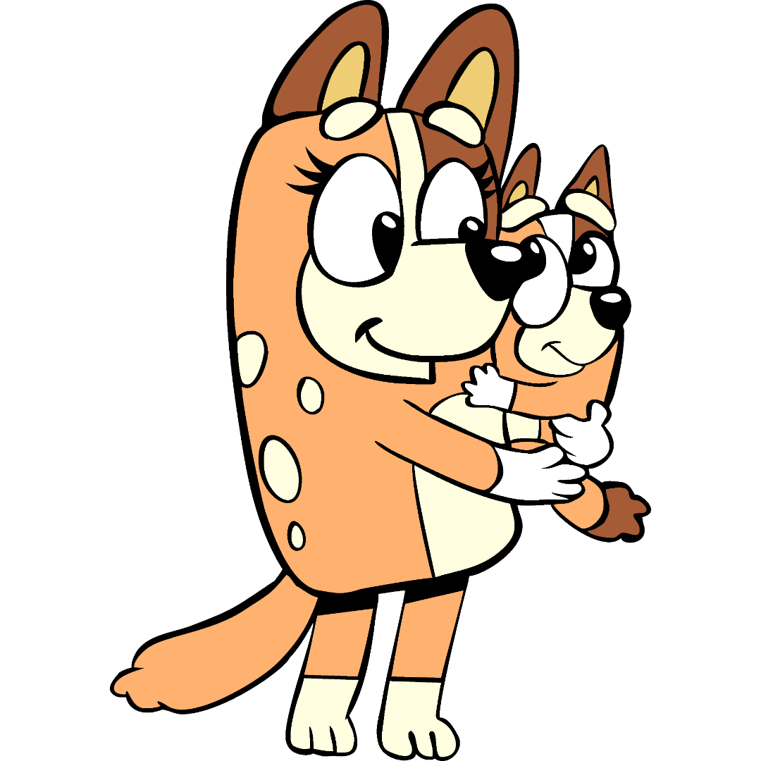 Bluey Svg, Bluey Vector, Bluey Cutfile, Cartoon Svg, Cartoon | Inspire ...