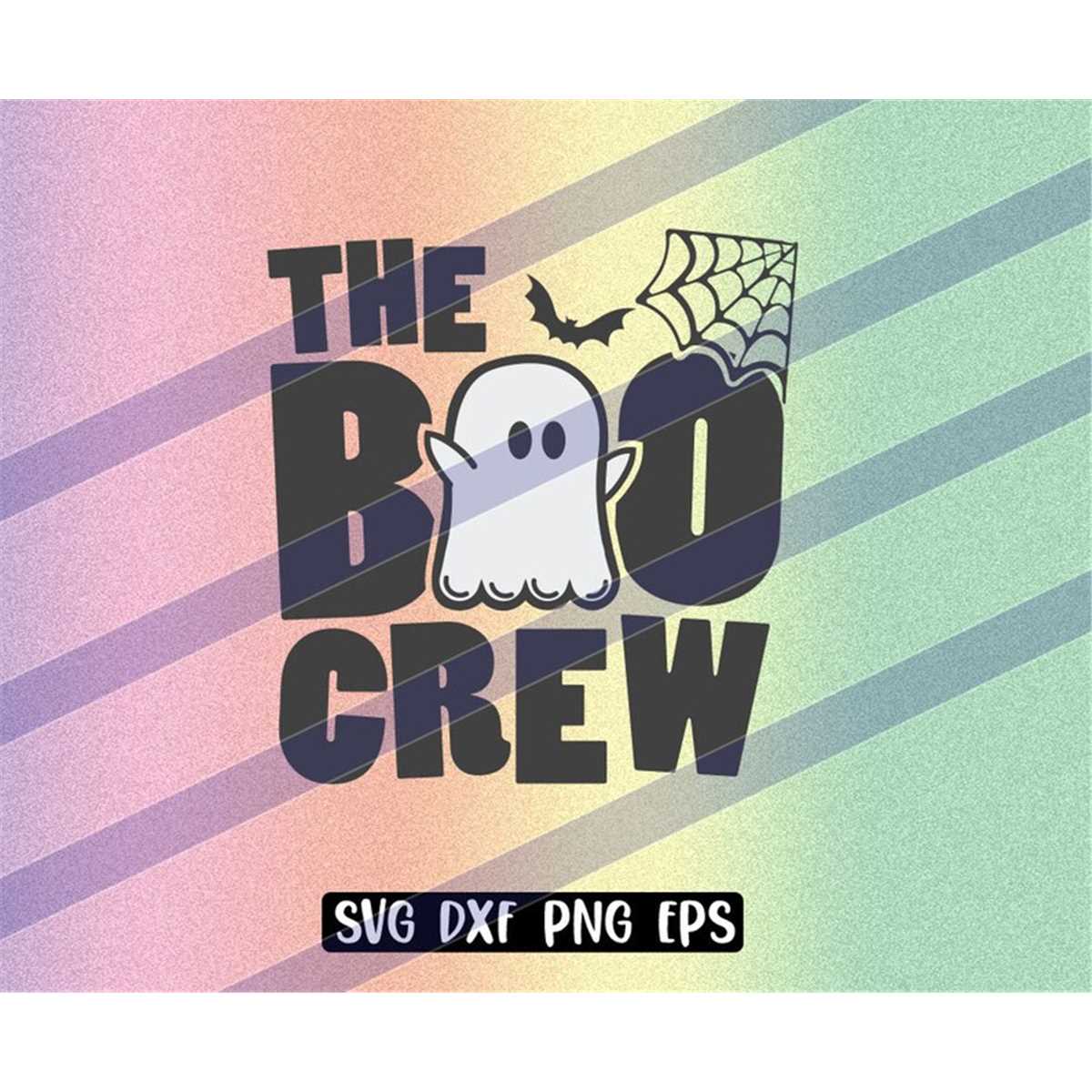 The Boo Crew svg png svg dxf eps file formats digital downlo | Inspire ...