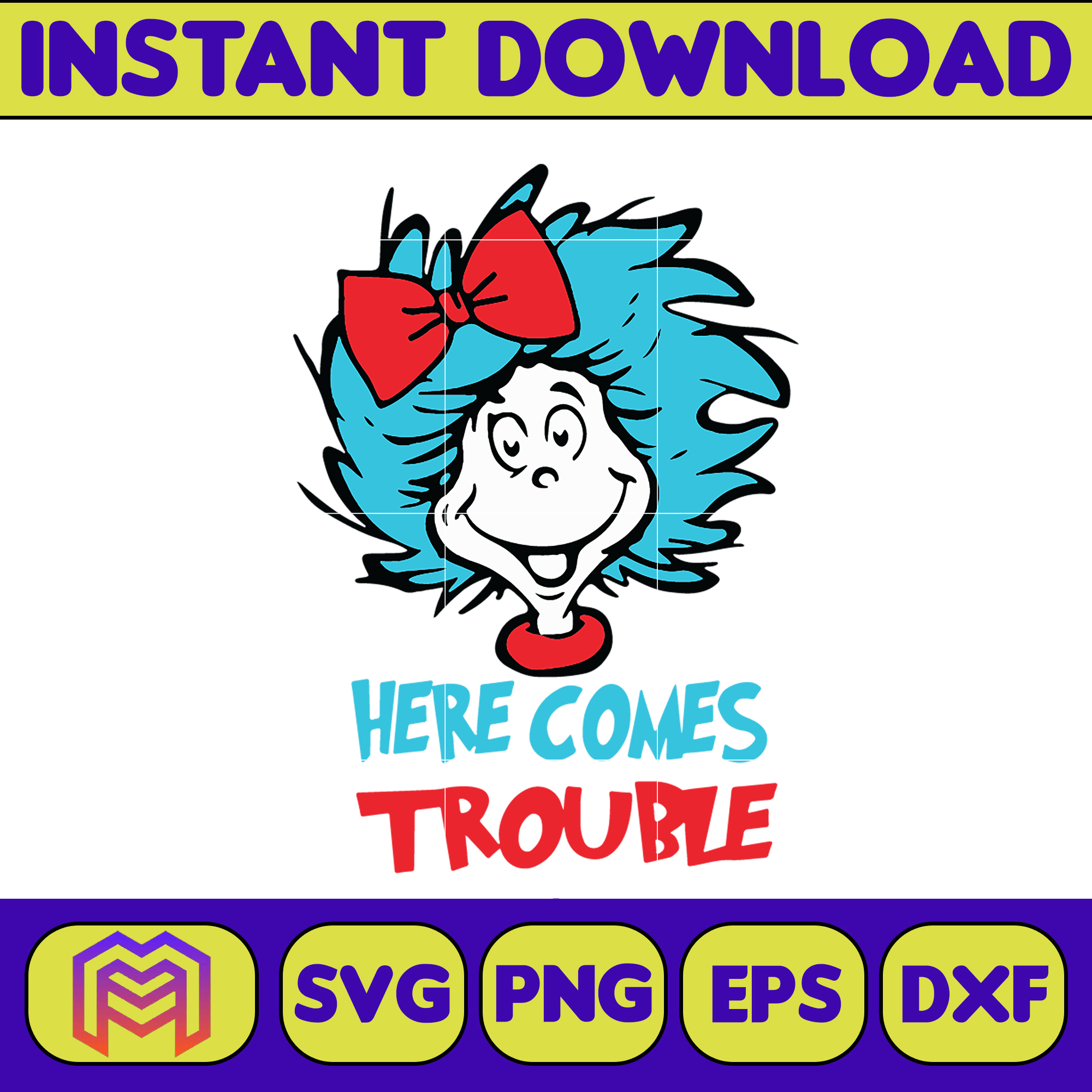Dr.Suess Svg, Dxf, Png, Dr.Suess book Png, Dr. Suess Png, Su - Inspire ...