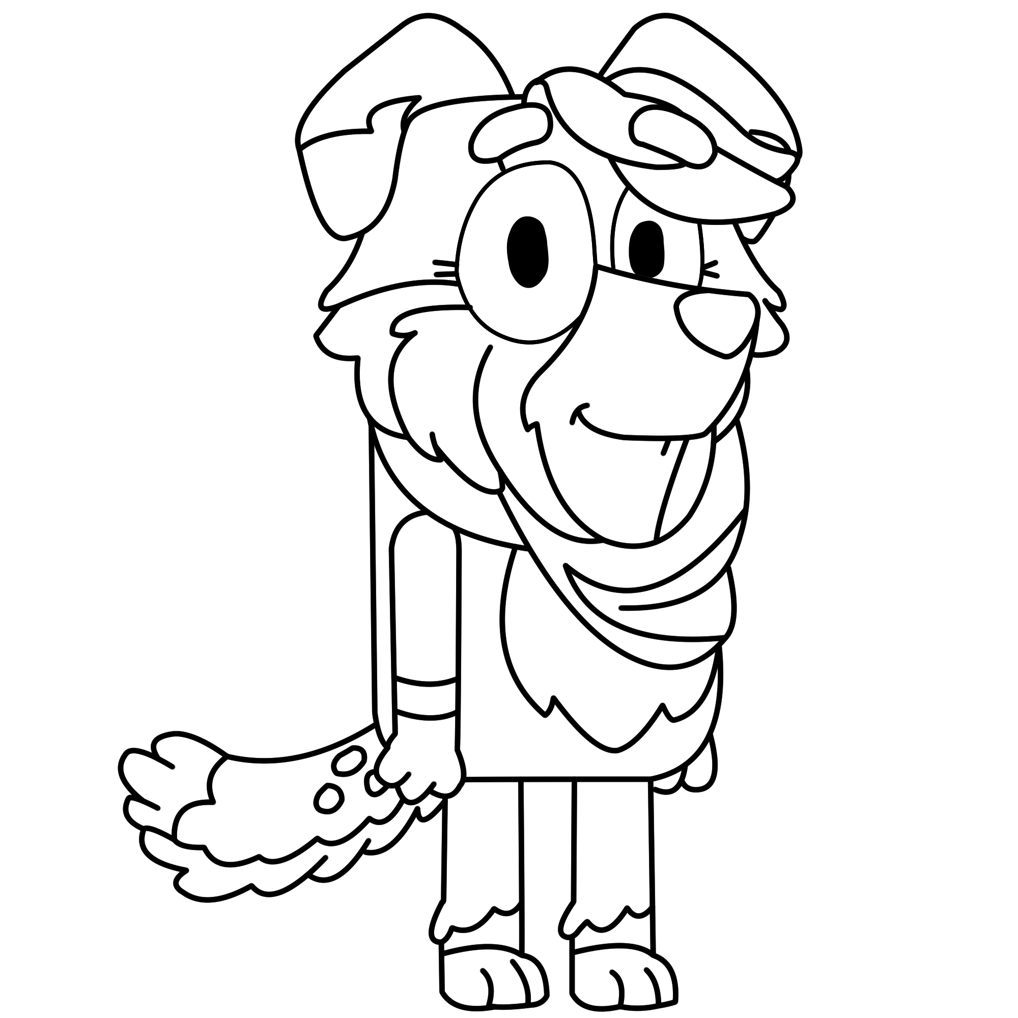 Bluey Svg, Bluey Vector, Bluey Cutfile, Cartoon Svg, Cartoon | Inspire ...