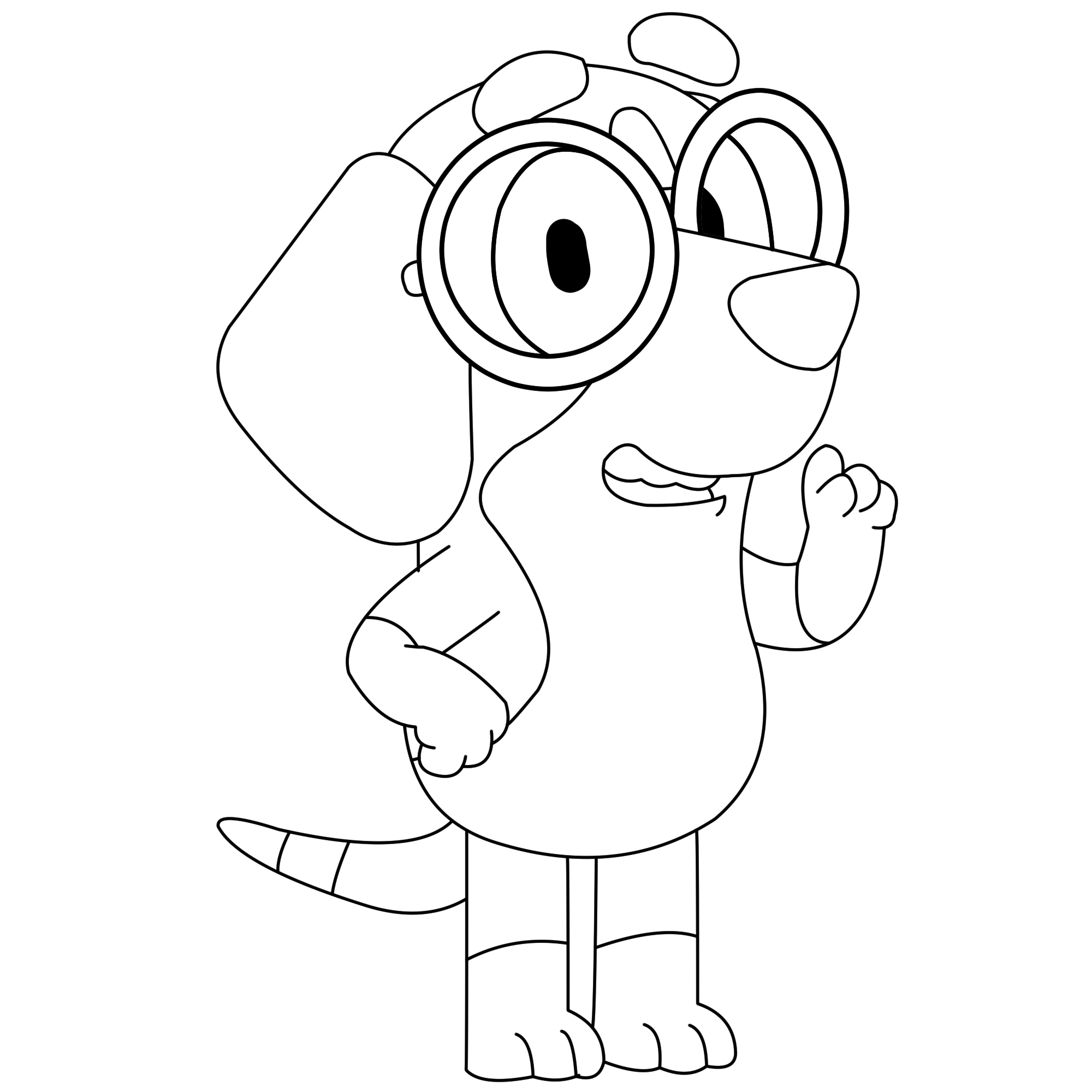 Bluey Svg, Bluey Vector, Bluey Cutfile, Cartoon Svg, Cartoon - Inspire ...