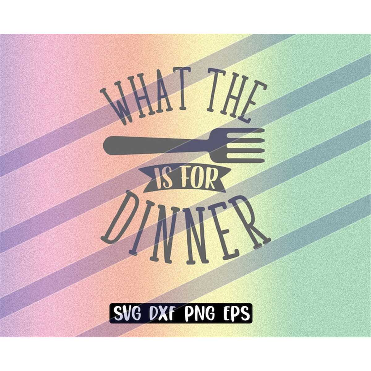 What the Fork is for dinner svg dxf png eps instant download | Inspire ...