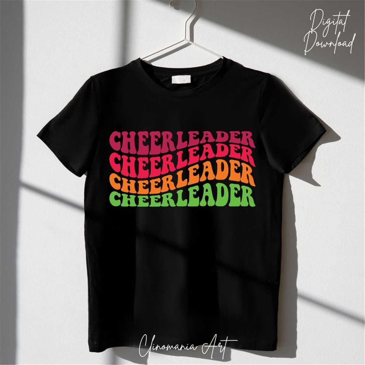 Cheerleader Svg, Cheer Svg, Cheer Team Shirt, Cheerleader Gi | Inspire ...