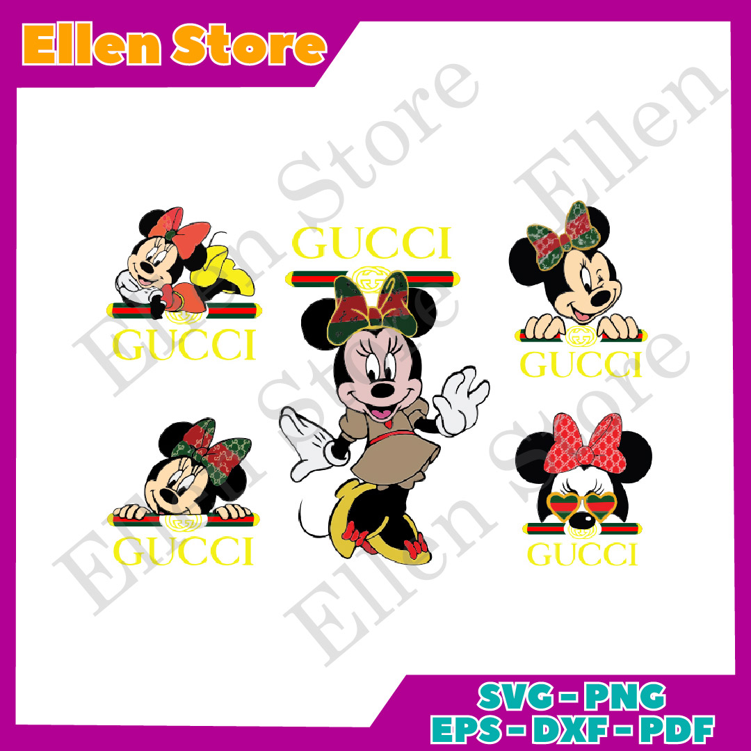 Minnie Mouse Brand Logo Svg | Inspire Uplift