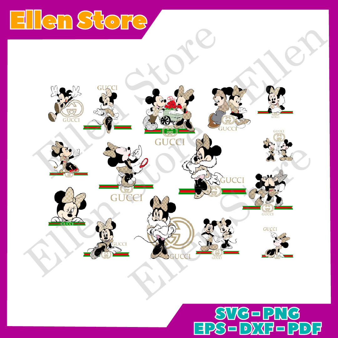 Minnie Mouse Brand Logo Svg | Inspire Uplift