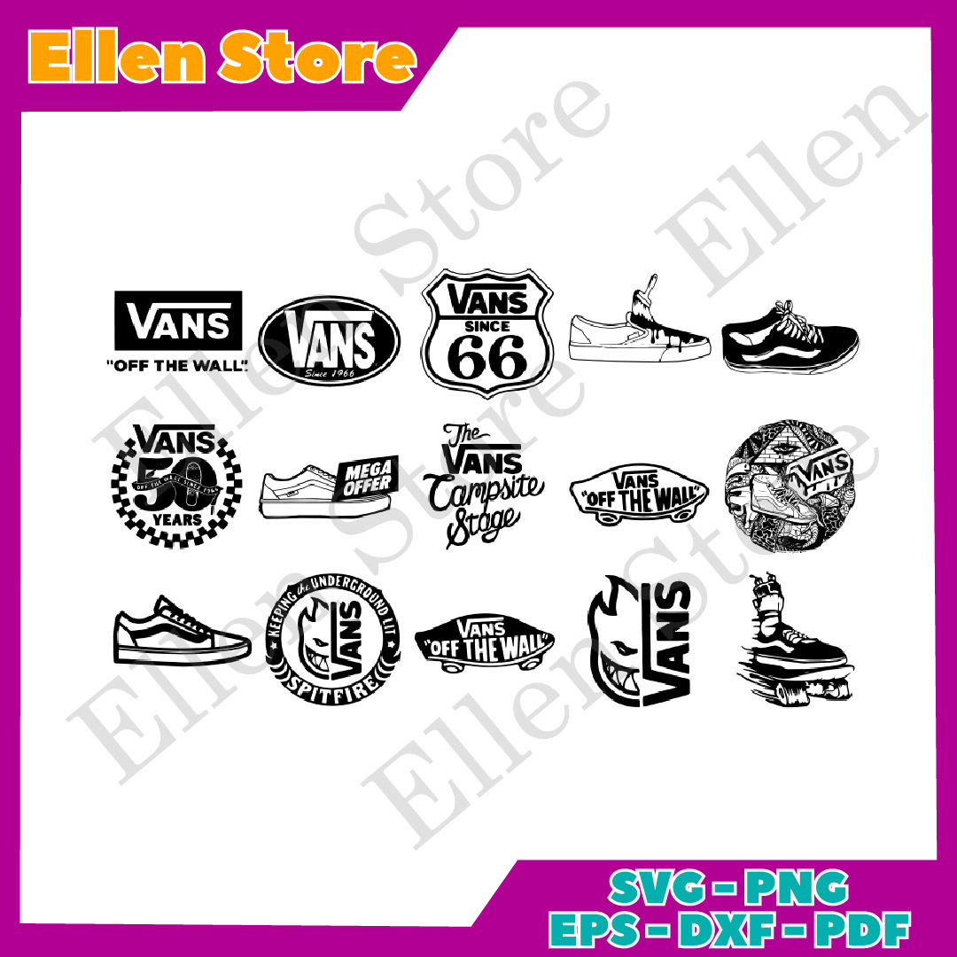 Vans Bundle Svg, Brand Svg, Vans Svg, Vans Logo Svg, Camper | Inspire ...