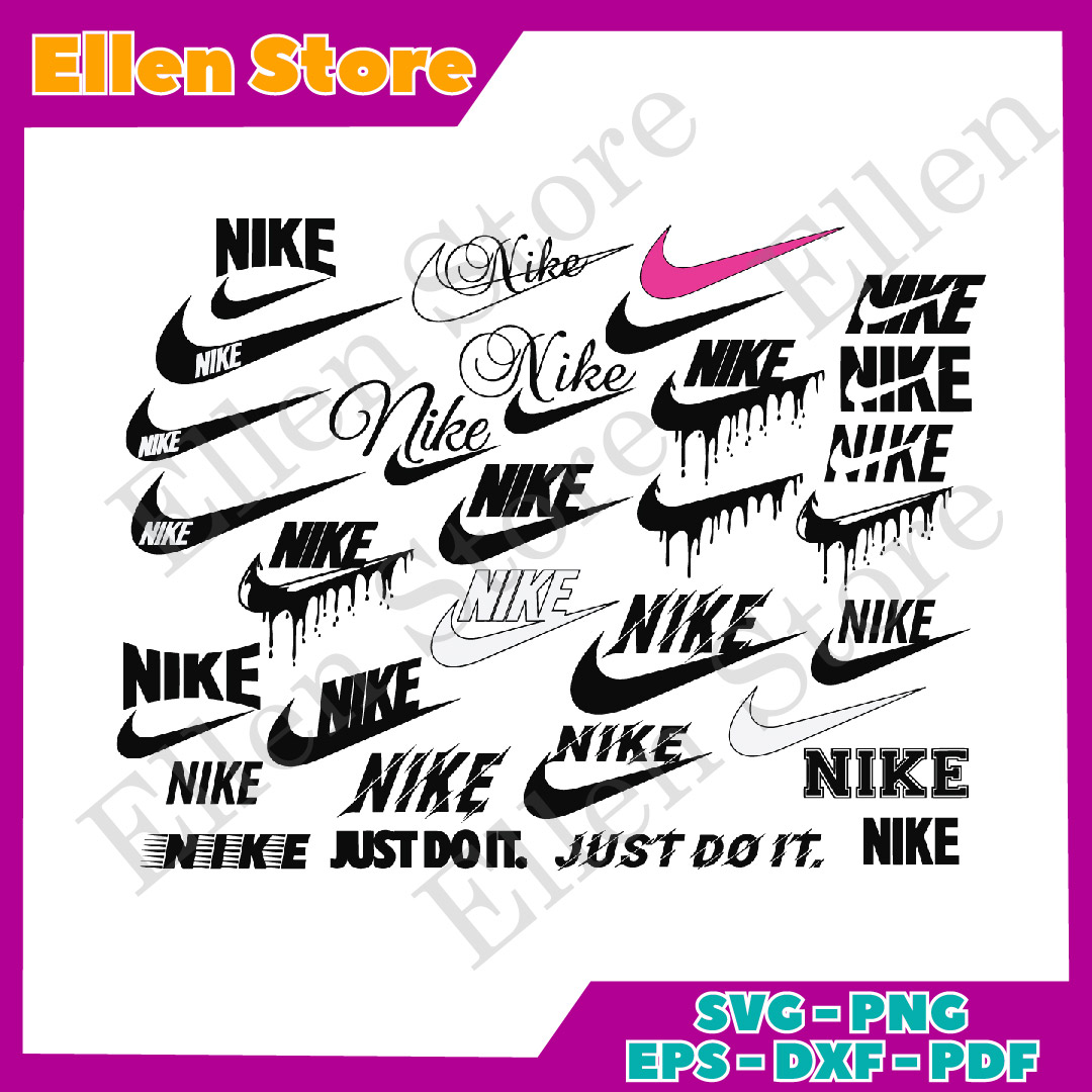 Nike Svg Bundle, Trending Svg, Nike Svg, Fashion Brand Svg, | Inspire ...