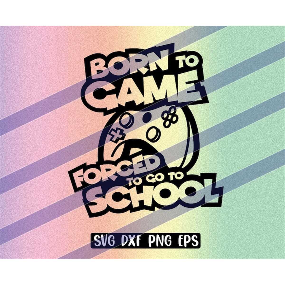 Gamer School svg dxf png eps download gamer video game birth | Inspire ...