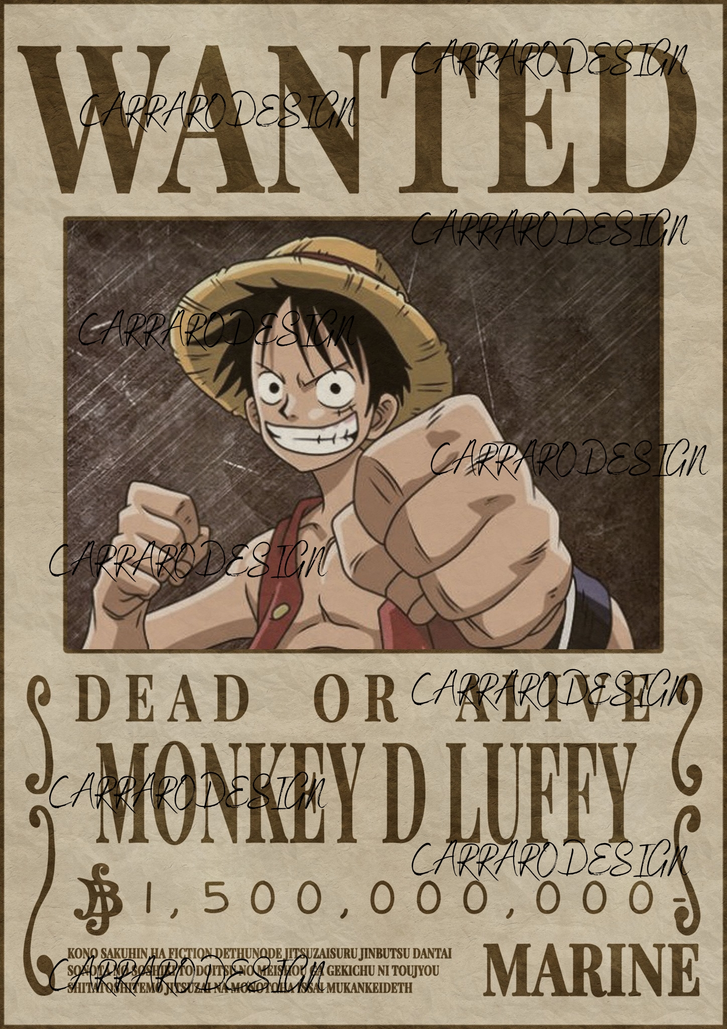 one piece wanted ,Anime png - Inspire Uplift