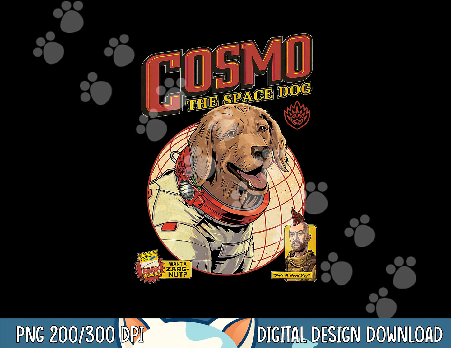 Marvel Guardians of the Galaxy Volume 3 Cosmo the Space Dog | Inspire ...