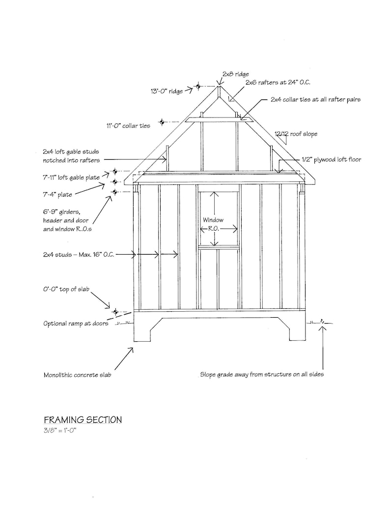 10x14 All Purpose Storage Shed Building Plans | Inspire Uplift