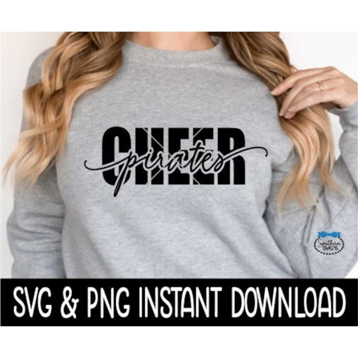 Pirates Cheer SVG, Cheerleader PNG, Tote Bag SvG, Cheer Lead - Inspire ...
