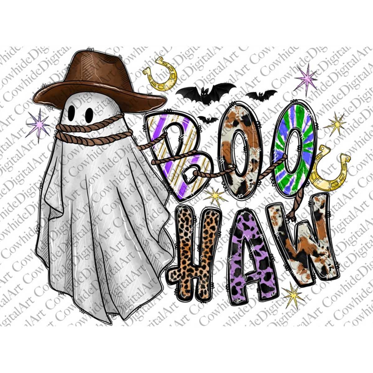 Boo Haw PNG, Halloween PNG, Western Halloween PNG, Retro Hal | Inspire ...