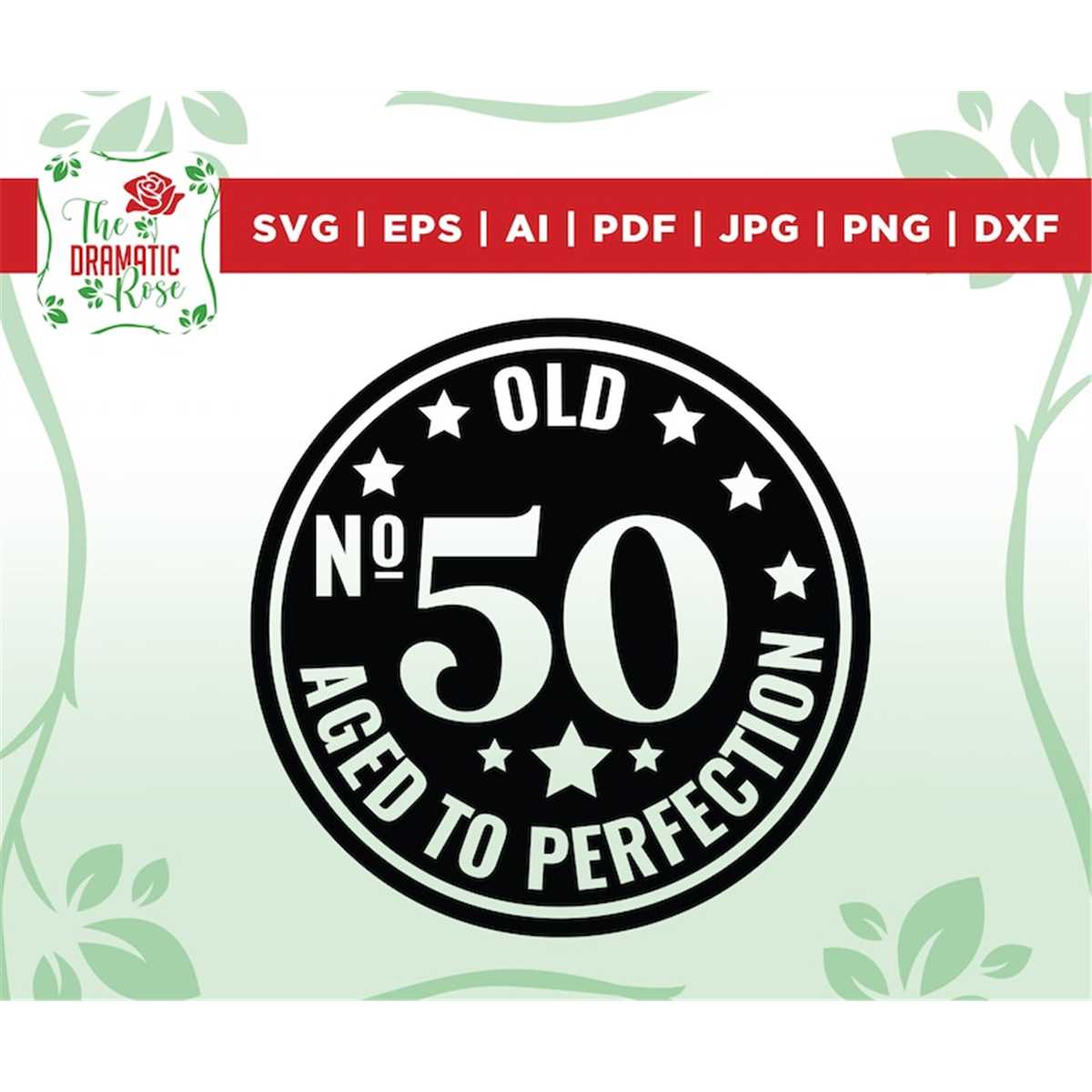50th birthday svg, 50th svg, Old Number 50 svg, 50th Cut Fil | Inspire ...