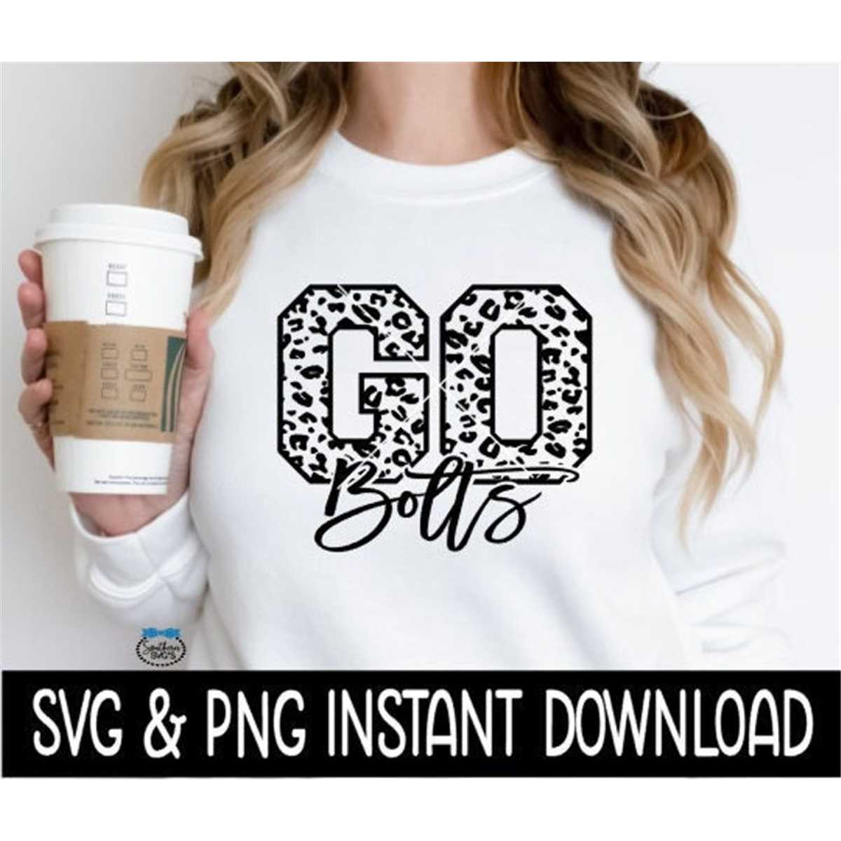 Cheer Mascot SVG, Cheer Mascot PNG, Go Bolts SvG, School Mas - Inspire ...