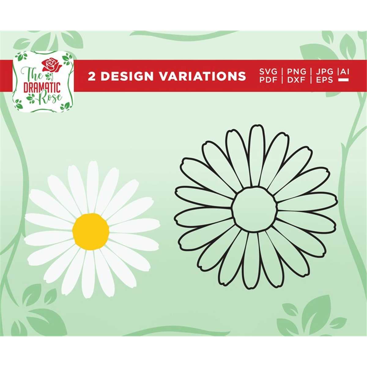 Daisy Flower SVG PNG, Retro Daisy SVG, Daisy Svg, Flower Svg | Inspire ...