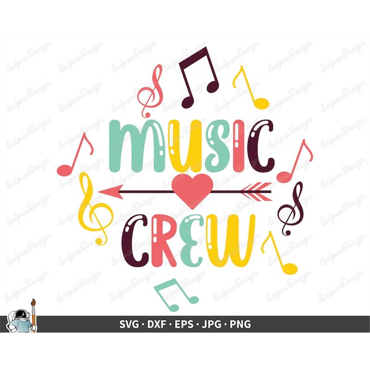 Music Crew SVG Musician Clip Art Cut File Silhouette Dxf Ep Inspire music-crew-svg-musician-clip-art-cut-file-silhouette-dxf-ep-inspire