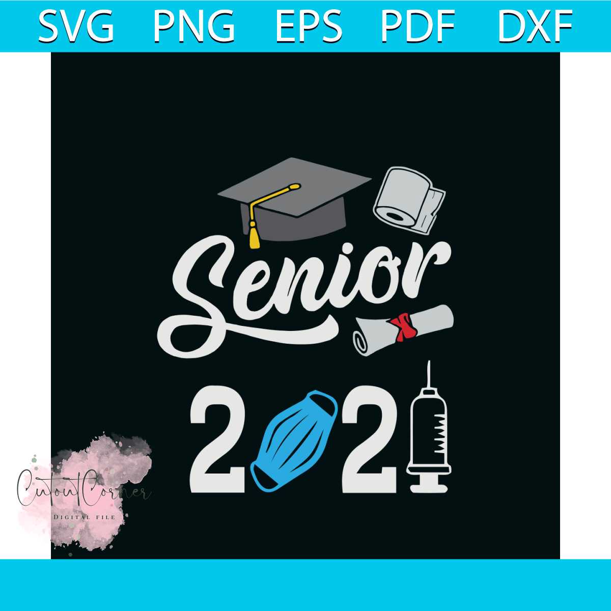 Senior Quarantined 2021 Svg, Trending Svg, Graduation Svg, G | Inspire ...