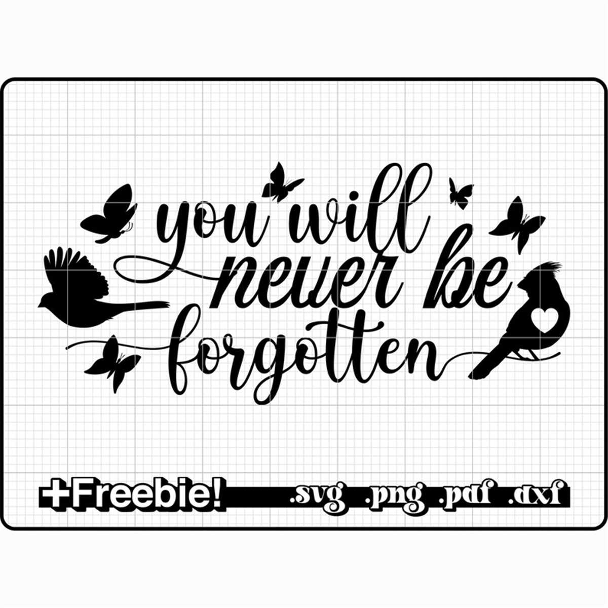 You Will Never Be Forgotten Svg, png,Cardinal, memorial svg, | Inspire ...