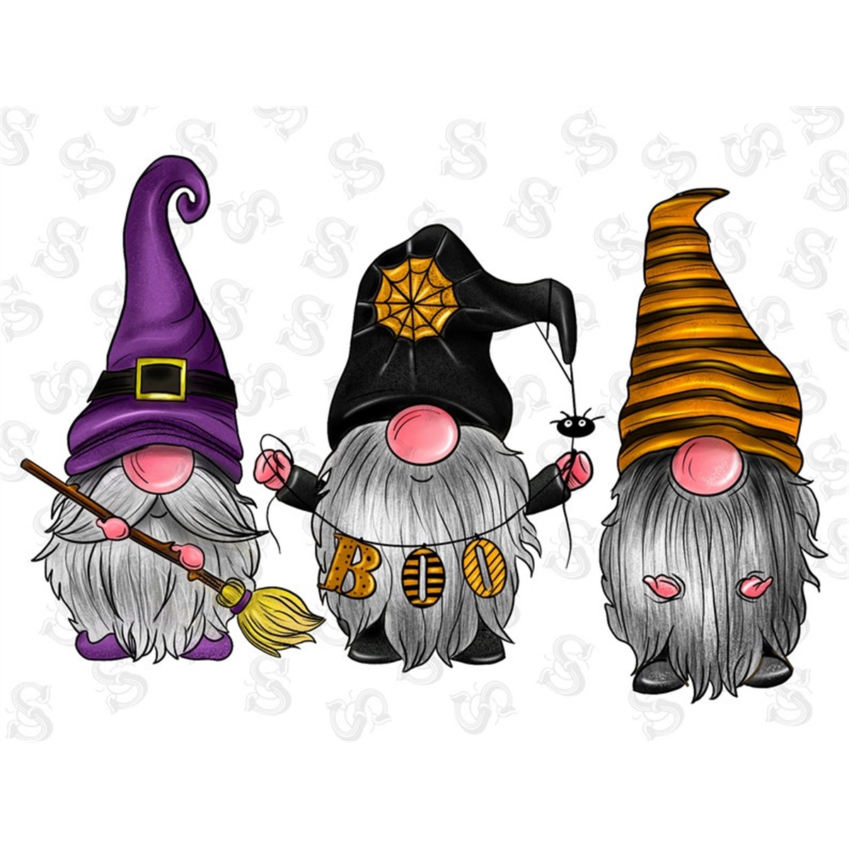 Gnomes Halloween Png,BOO Gnomes Halloween,Halloween PNG,Subl | Inspire ...