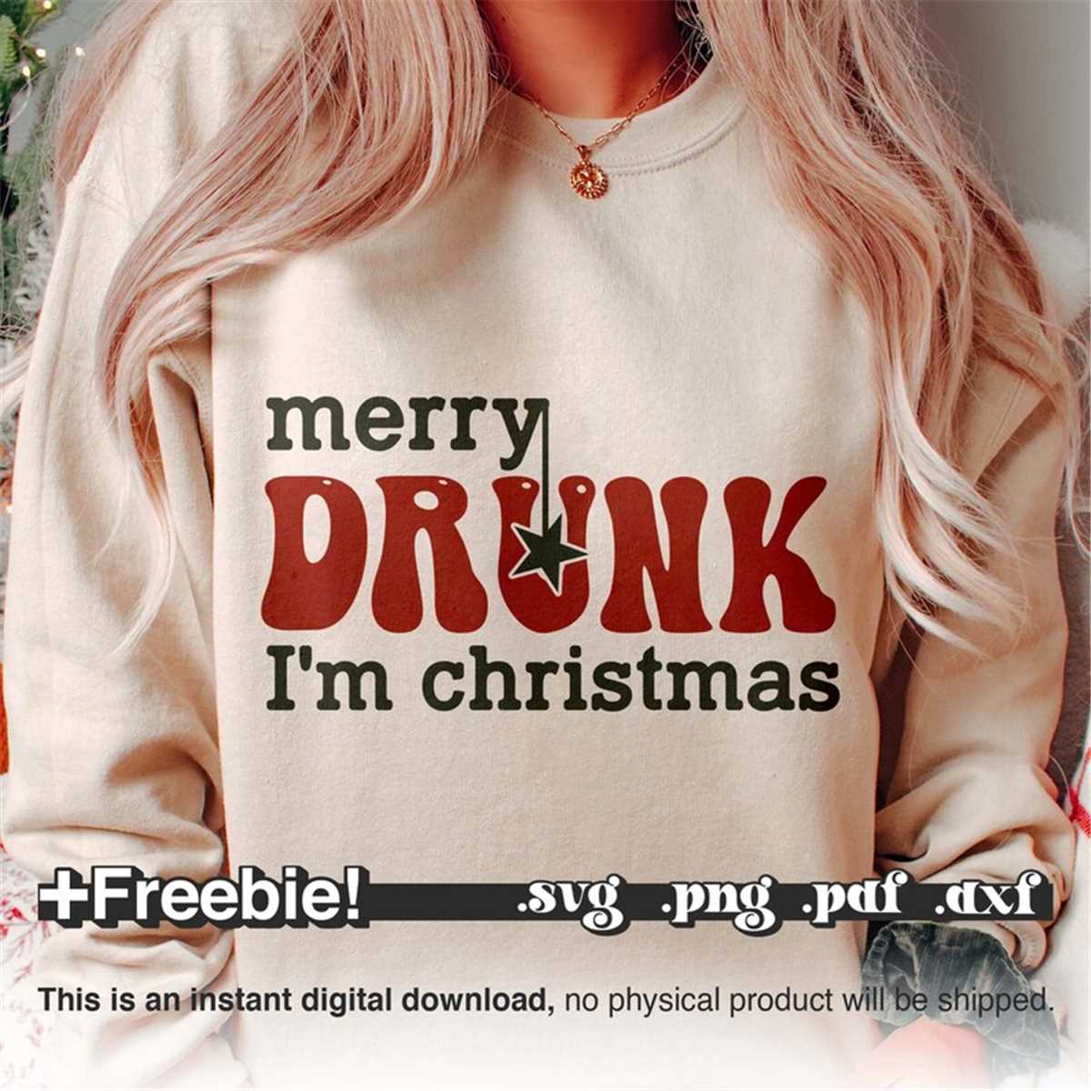 Christmas Drinking Svg, Funny Christmas Svg, Drunk Svg, Wine - Inspire ...